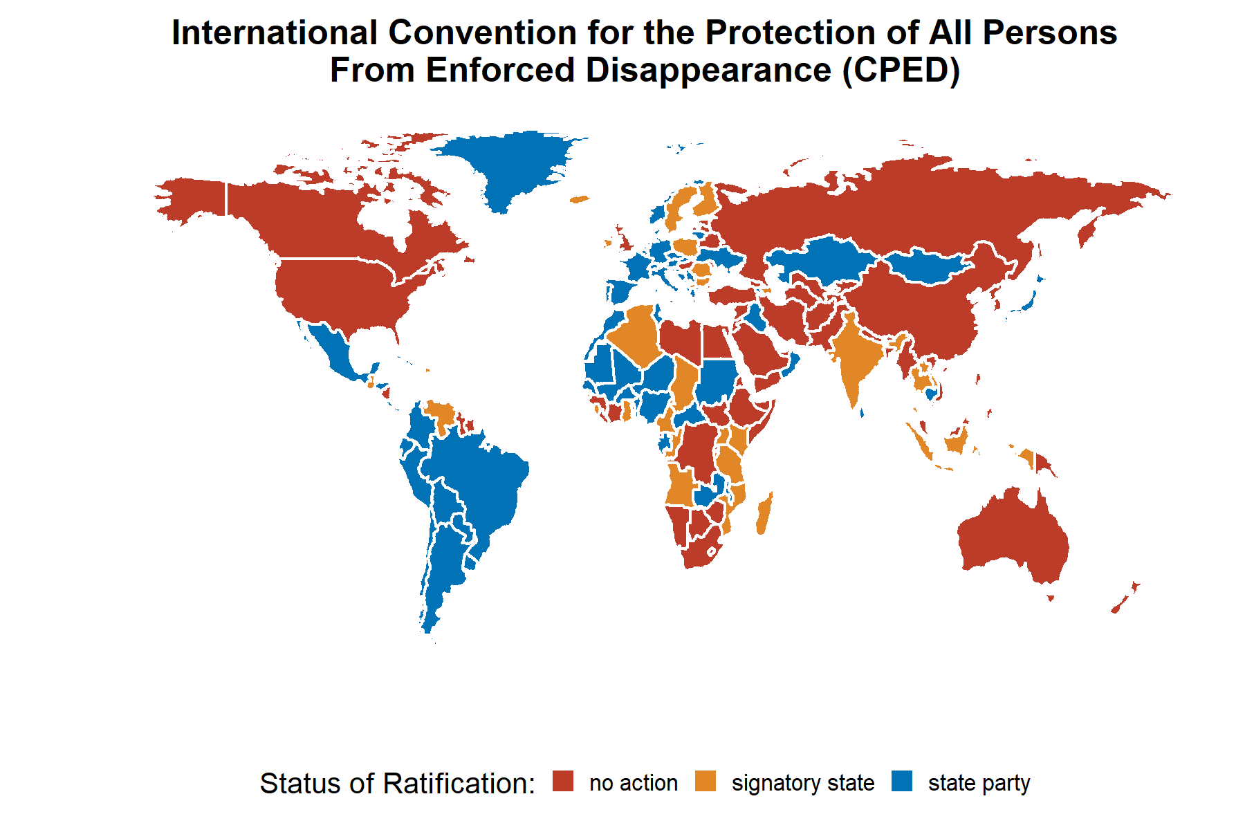 Mapping the Ratification Status of Core UN Human Rights Instruments ...