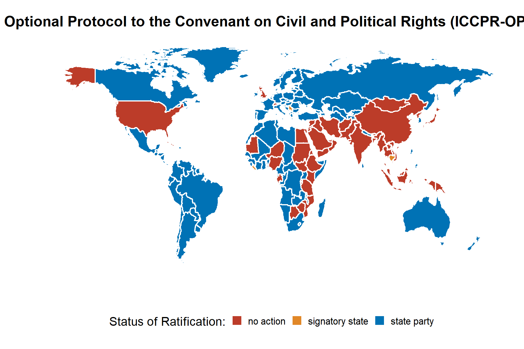 Mapping the Ratification Status of Core UN Human Rights Instruments ...