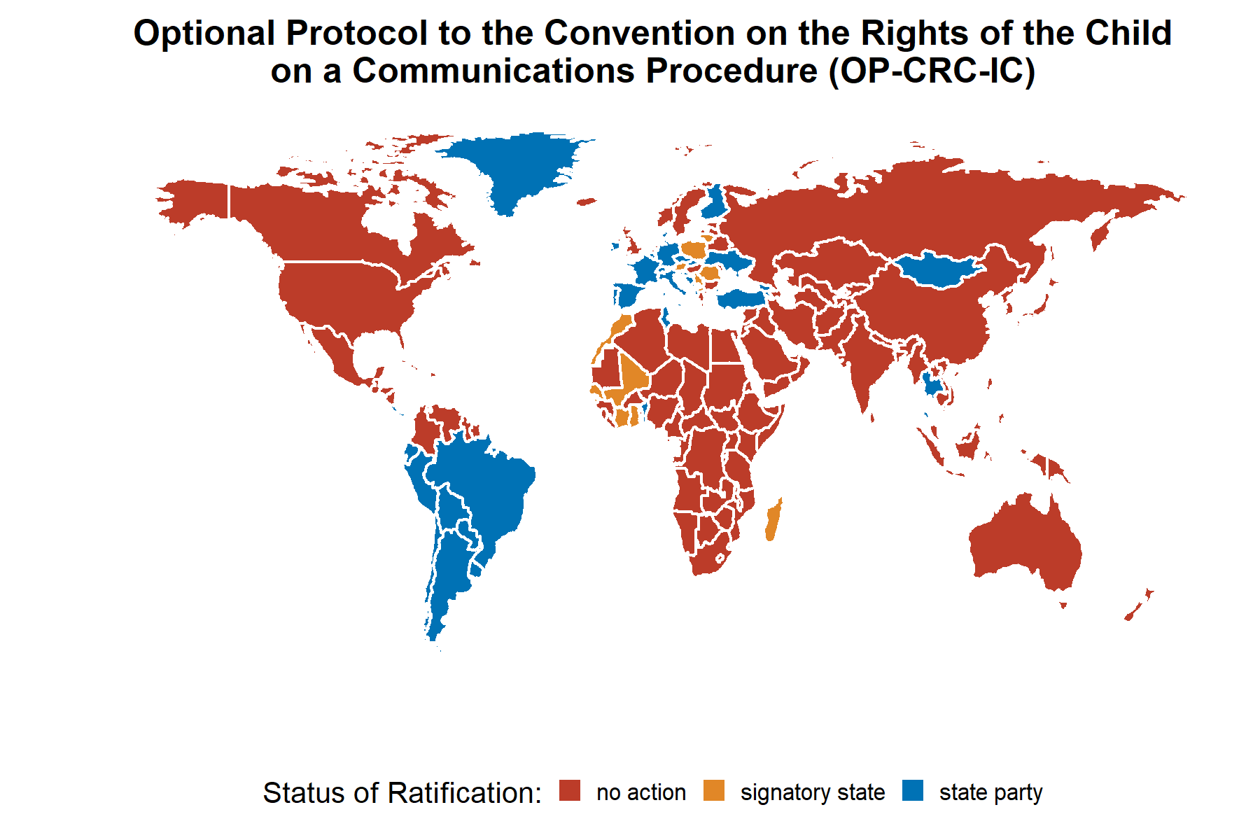 Mapping the Ratification Status of Core UN Human Rights Instruments ...